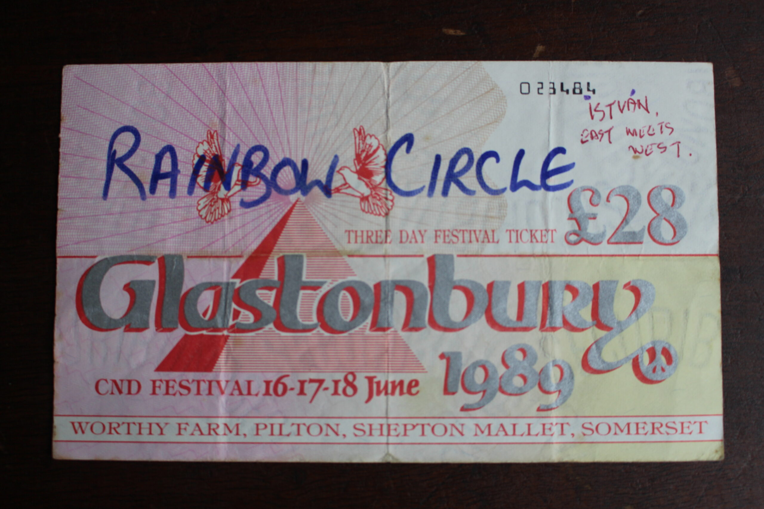 István Etiam | East Meets West at Glastonbury 1992 - István Etiam